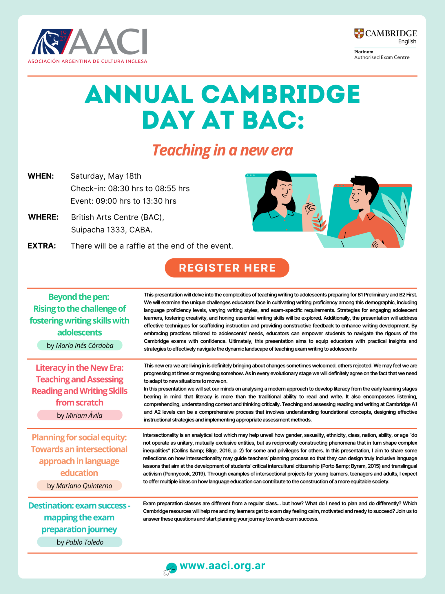 Exámenes Cambridge English | AACI