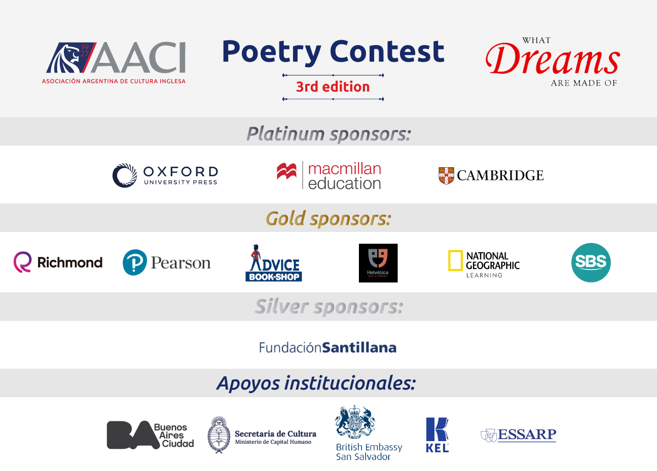 Poetry Contest | AACI
